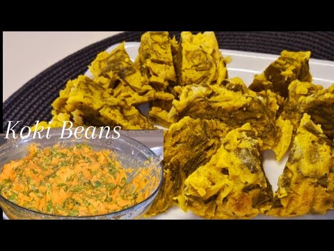 Cameroon🇨🇲Koki beans recipe// beans pudding - YouTube