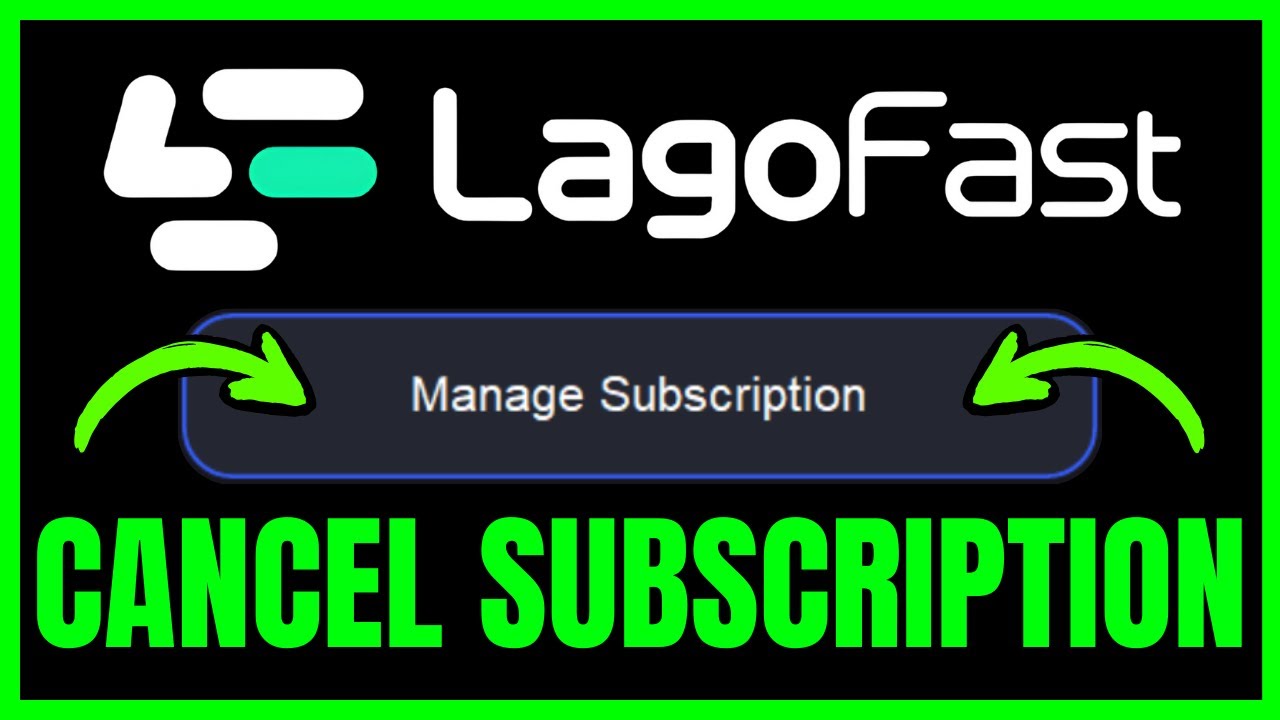 How To CANCEL LagoFast Subscription (QUICK & EASY) 2025 - YouTube