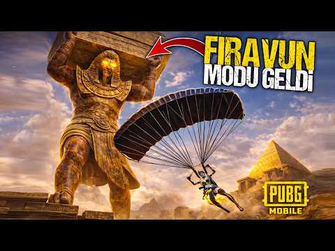 EFSANE FİRAVUN MODU SONUNDA GELDİ ÇOK ÖZLEMİŞİZ ! | PUBG MOBİLE