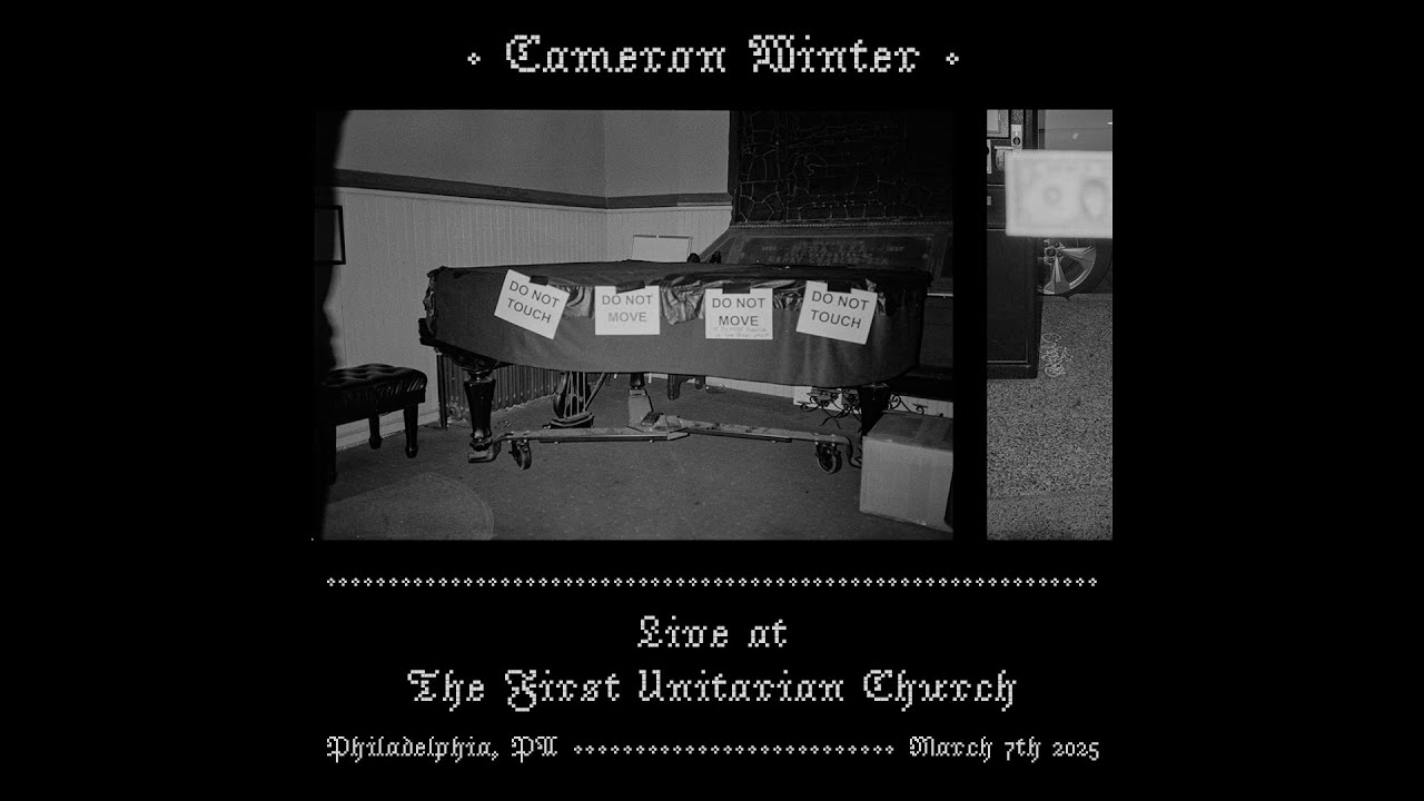 Cameron Winter - Live at The First Unitarian Church // 03 07 2025 - YouTube