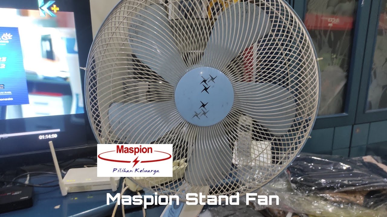 Maspion Stand Fan - YouTube