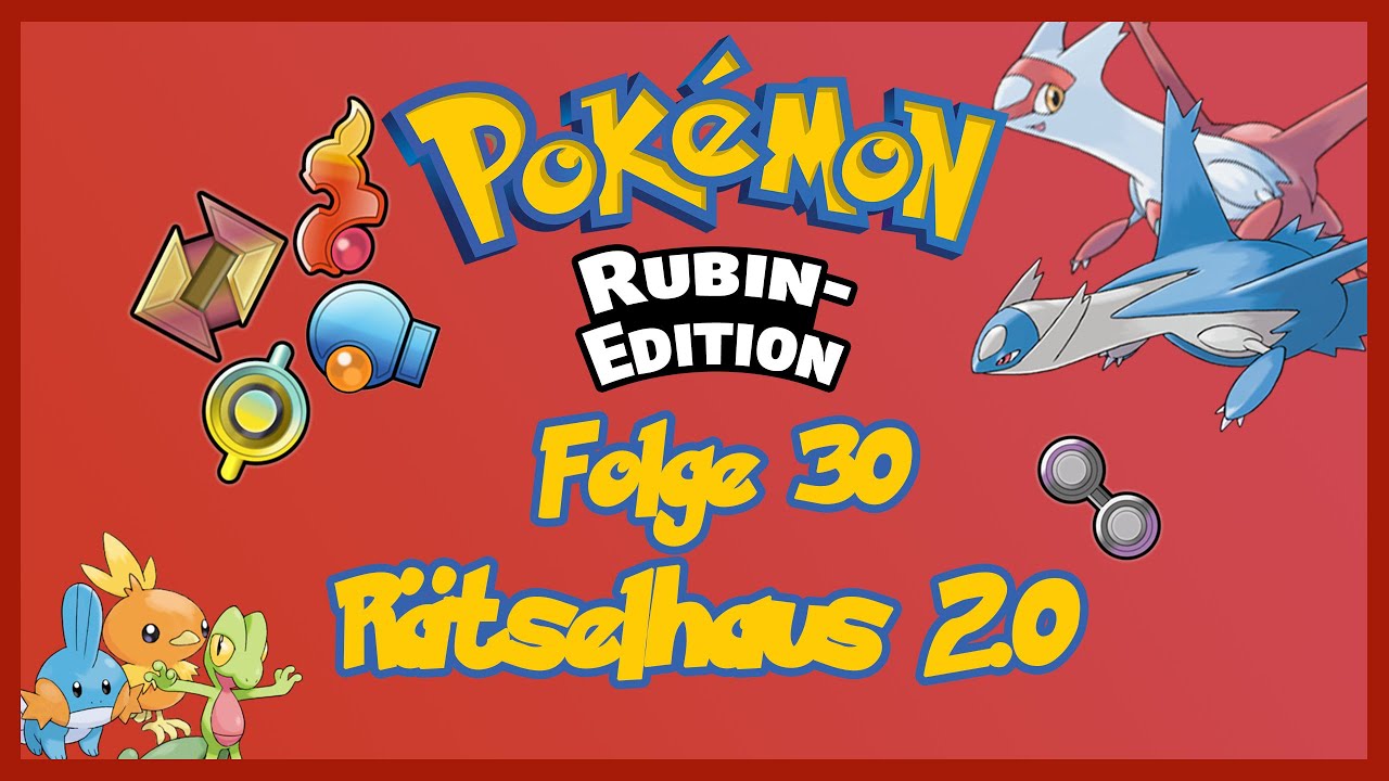 Let's Play Pokémon Rubin Edition 🔴 Folge 30 - Rätselhaus 2.0 - YouTube