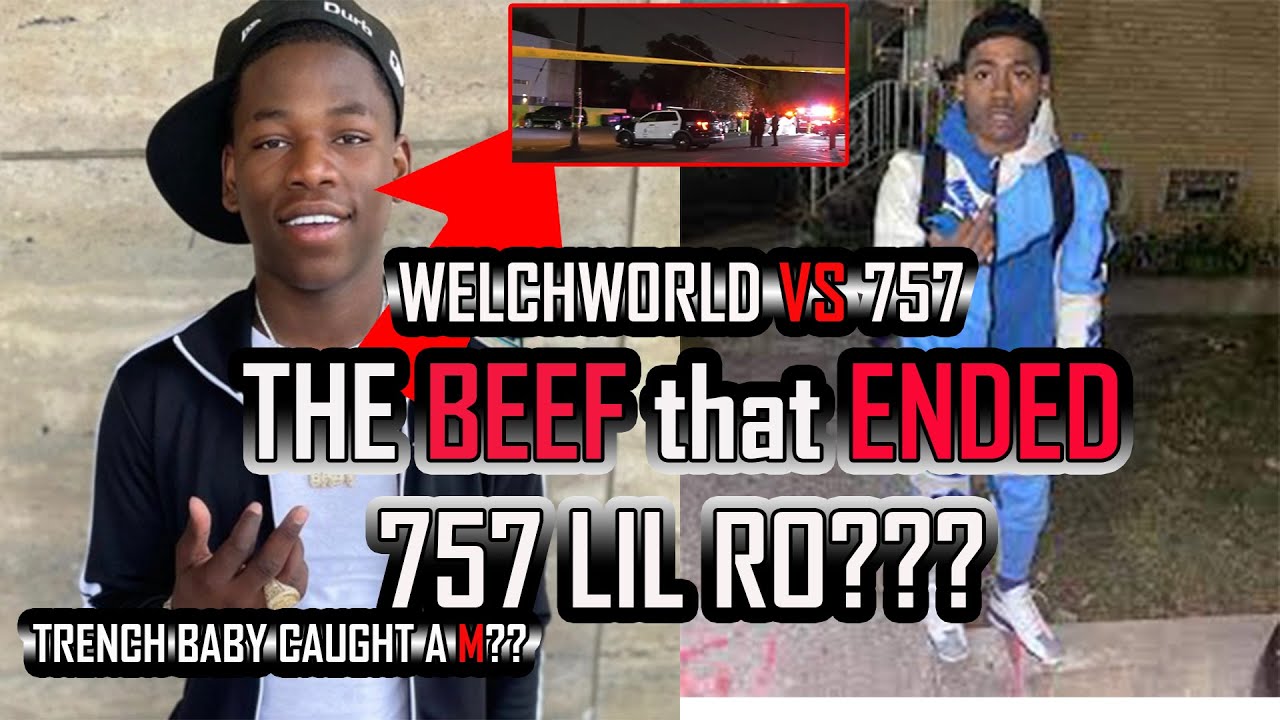 THE BEEF that got TRENCH BABY LOCKED UP for HITTING UP 757 Lil RO ...