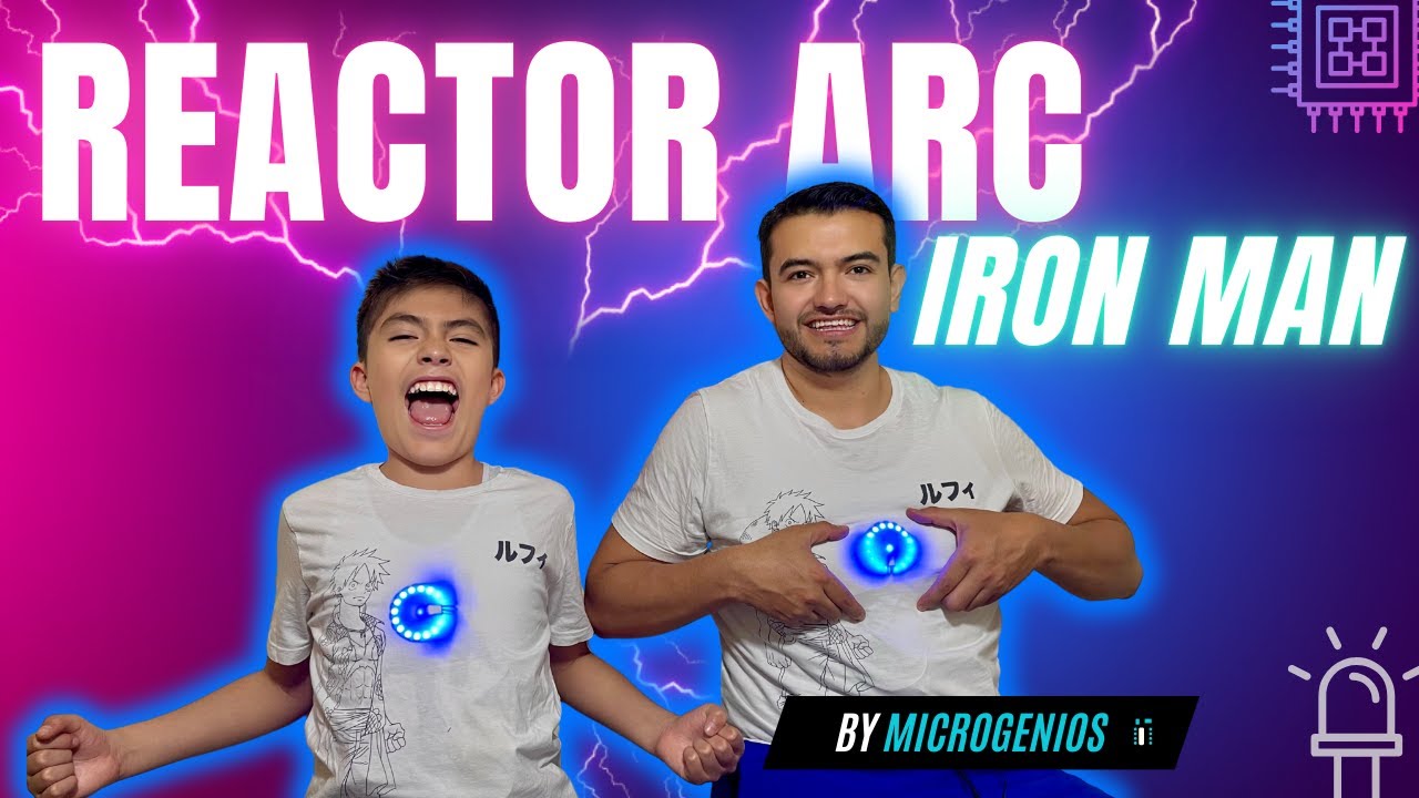 👩‍💻 REACTOR ARC de IRON MAN con ARDUINO 🤖 - MicroGenios - YouTube