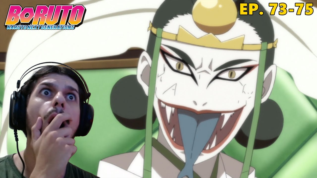 CAVERNA RYUCHI ?! | Assistindo BORUTO pela Primeira Vez (Episódios 73 ...