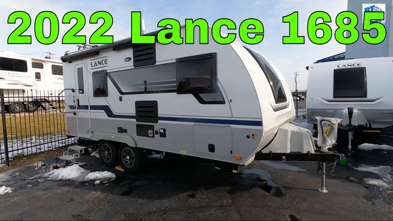 2022 Lance 1685 Travel Trailer Walk Through - YouTube