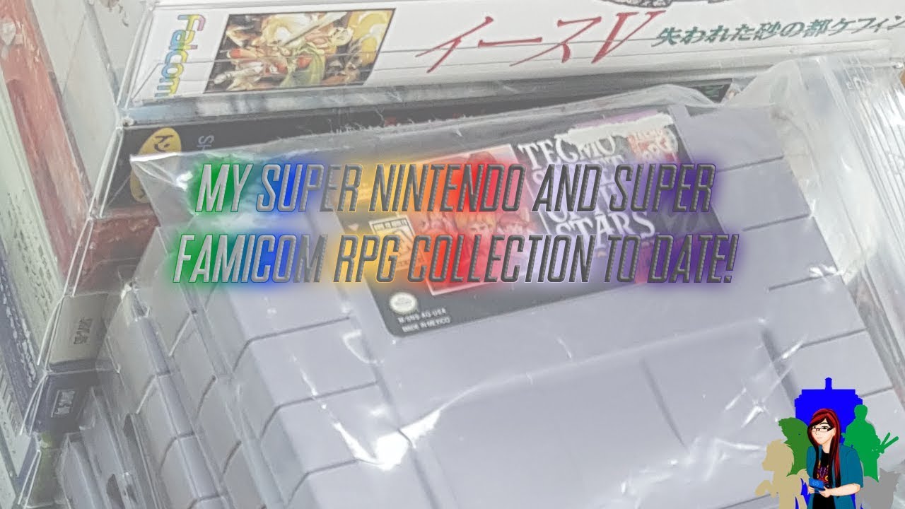 My SNES/SFC RPG Collection to date! - YouTube
