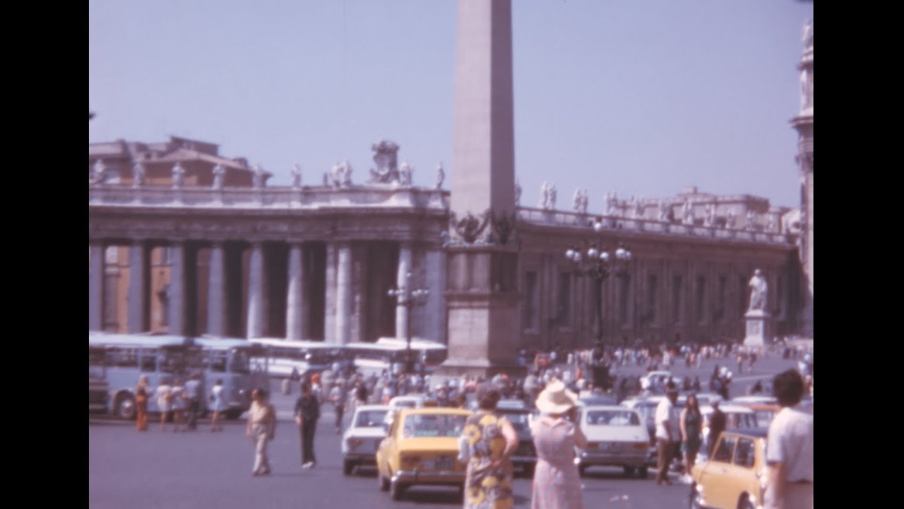 Rome 1973 archive footage - YouTube