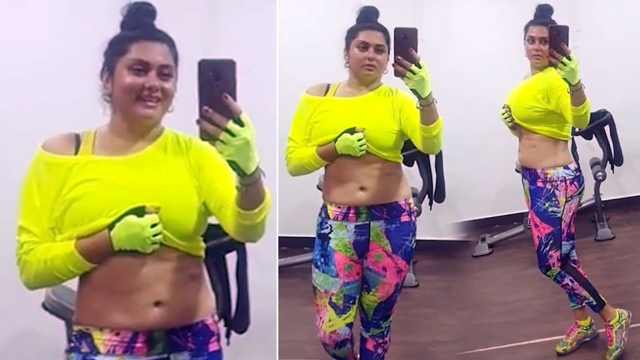 Actress Namitha Stunning Workout | Namita | Veerendra Chowdary | Daily ...