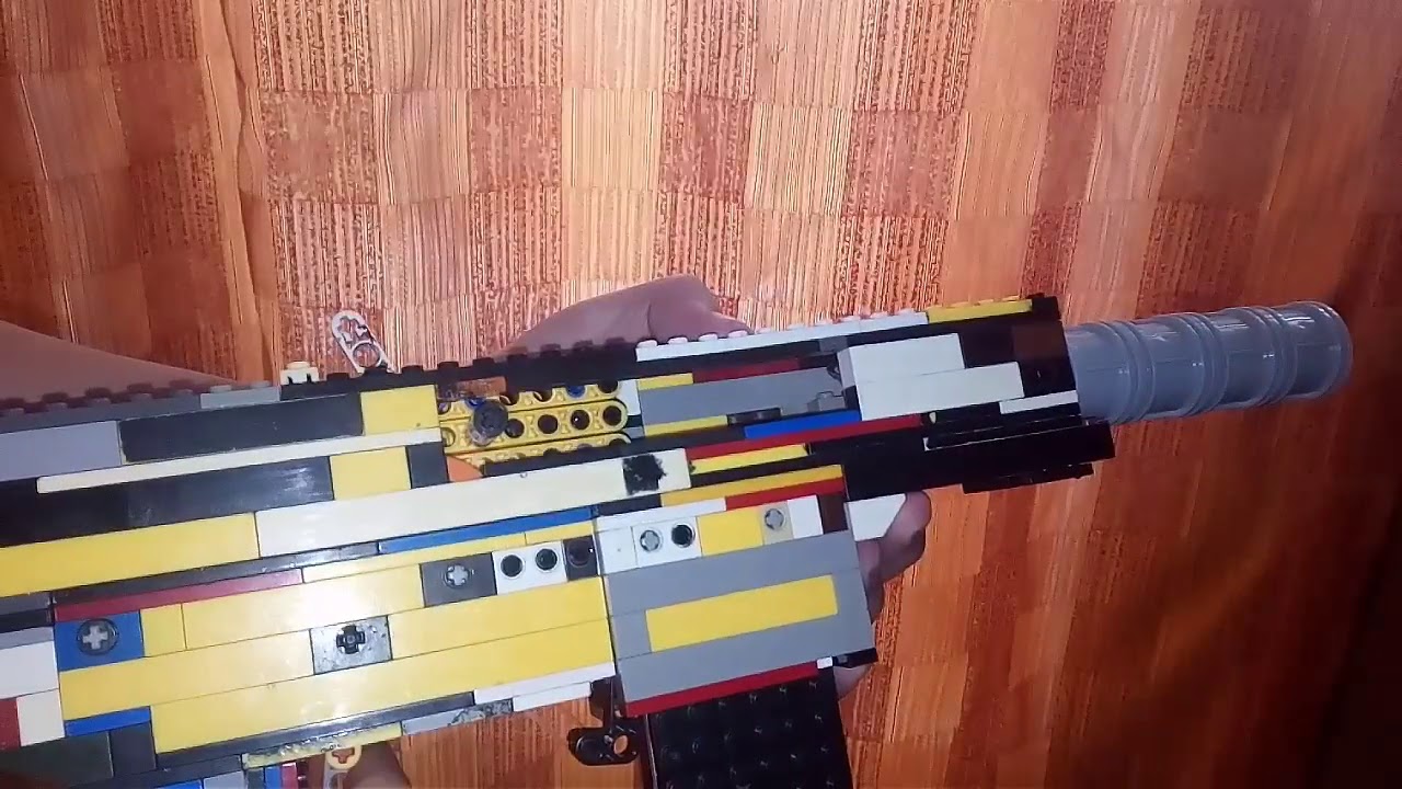 LEGO BLOWBACK RUBBER BAND GUN FIRING PIN - YouTube