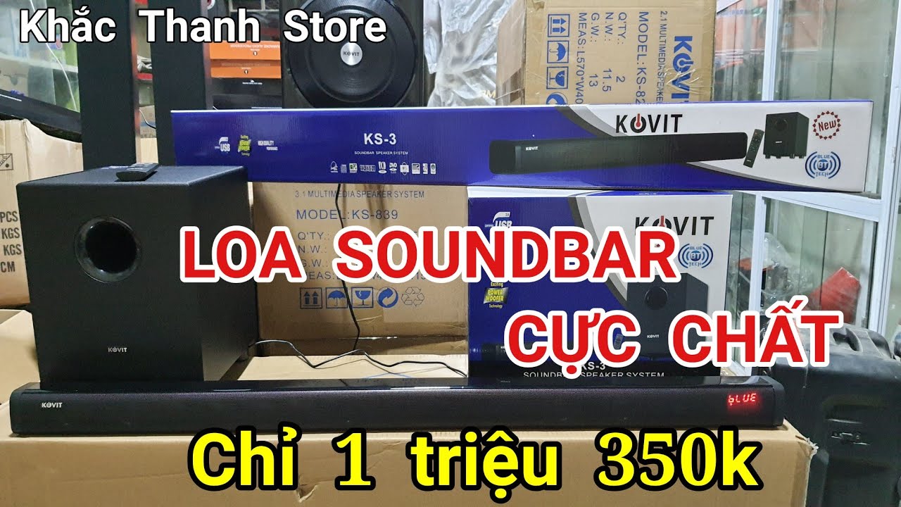 Loa Soundbar Kovit KS3 quá rẻ chính hãng không mua hơi phí ạ, chỉ 1 ...