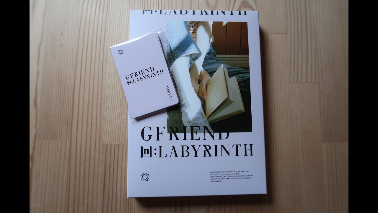 GFriend Album Labyrinth - Room Version - unboxing - YouTube