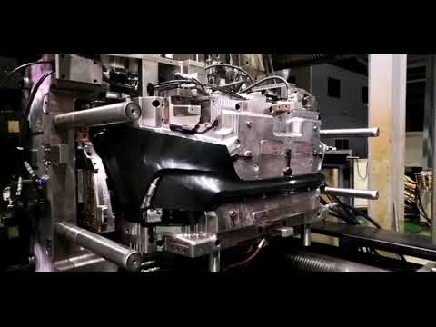 Automotive Bumper Mold-Plastic Injection Molding-Mold making - YouTube