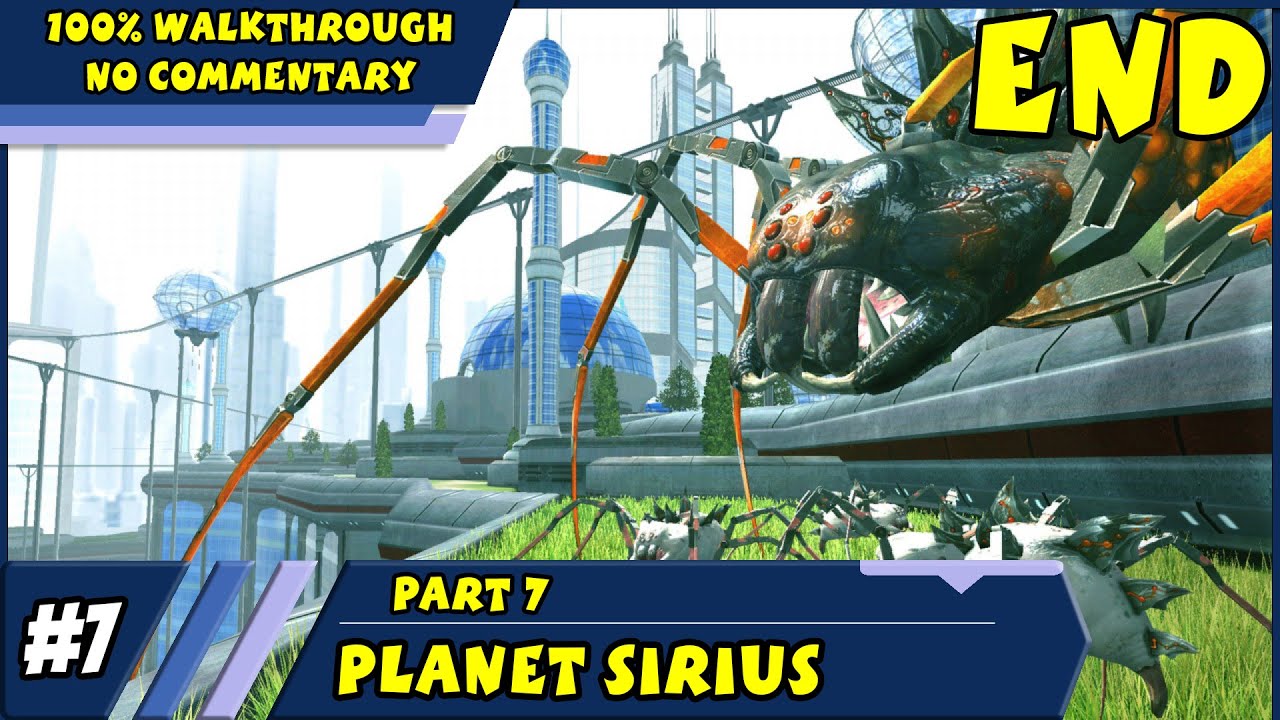 Serious Sam 2 (v2.091) Walkthrough (100%) - Part 7 - Planet Sirius [END ...