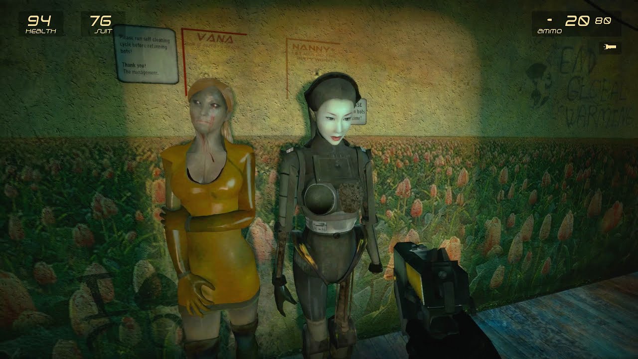 G STRING gameplay 4K - indie FPS with cyberpunk setting made with Source engine - YouTube