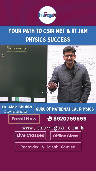 CSIR NET Physics: Master Electromagnetic Theory | Alok Sir’s Revision Tips - YouTube