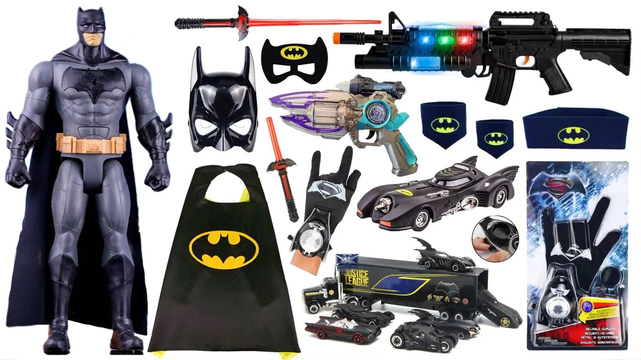 Marvel Heroes Batman Toys Collection Unboxing Review- Cloak，Mask ...