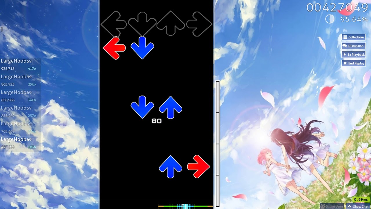 1/9/2019 First 100 PP Play Osu Mania - YouTube