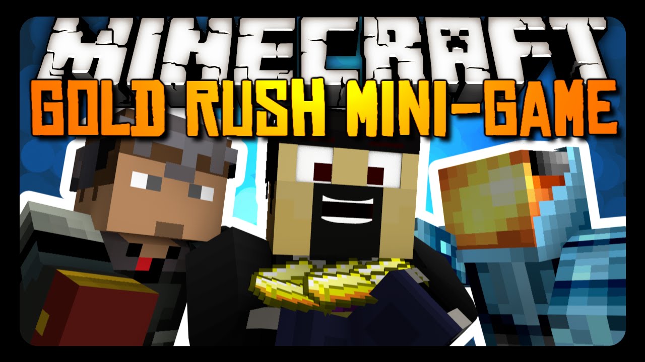 Minecraft: WE'RE BEING OVERWHELMED! (Gold Rush Mini-Game) - YouTube