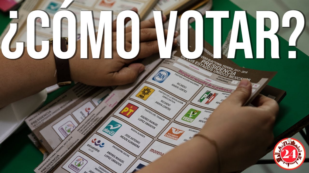Cómo votar correctamente en las elecciones 2024 - YouTube