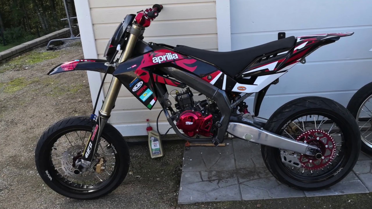 Aprilia sx50 tuning part4 - YouTube