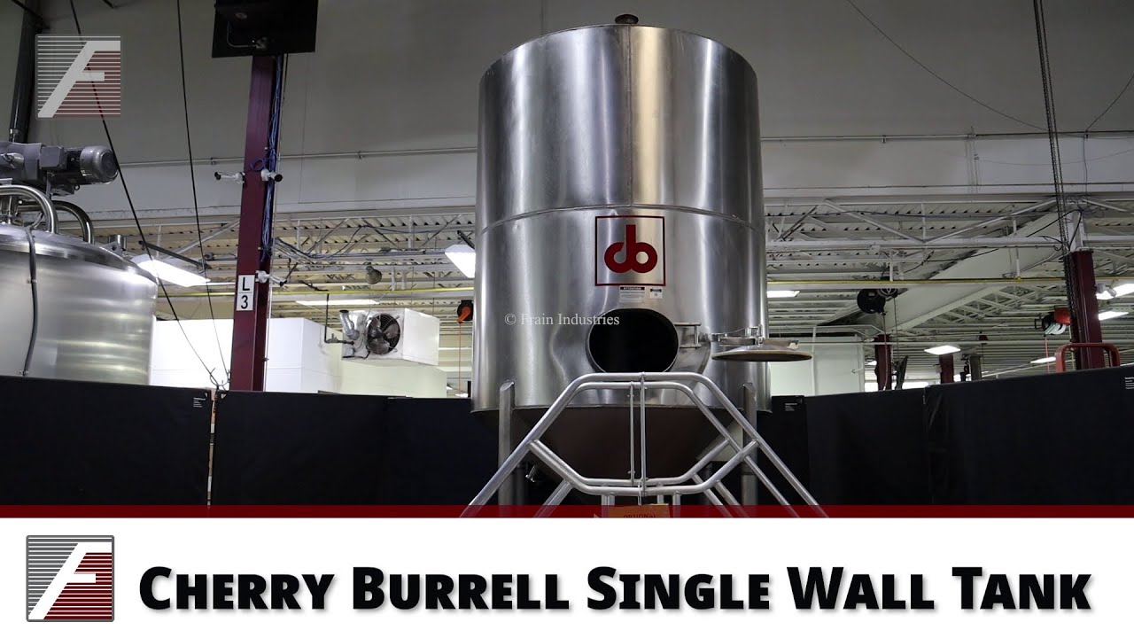 Cherry Burrell Single Wall Tank Demonstration - YouTube