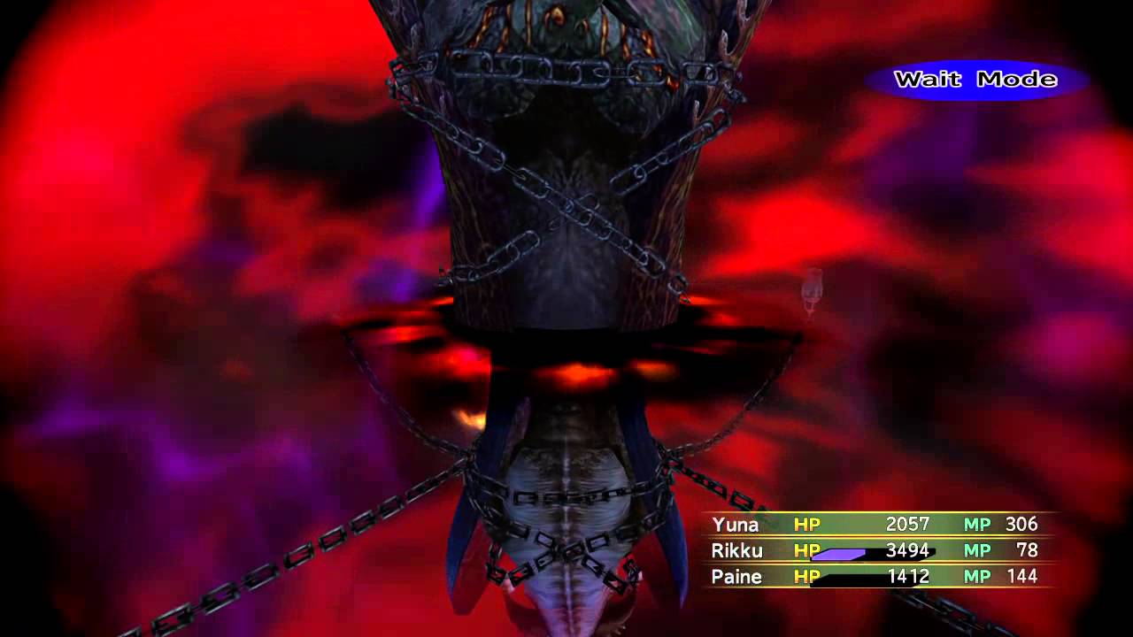 FINAL FANTASY X-2 HD Anima boss fight - YouTube