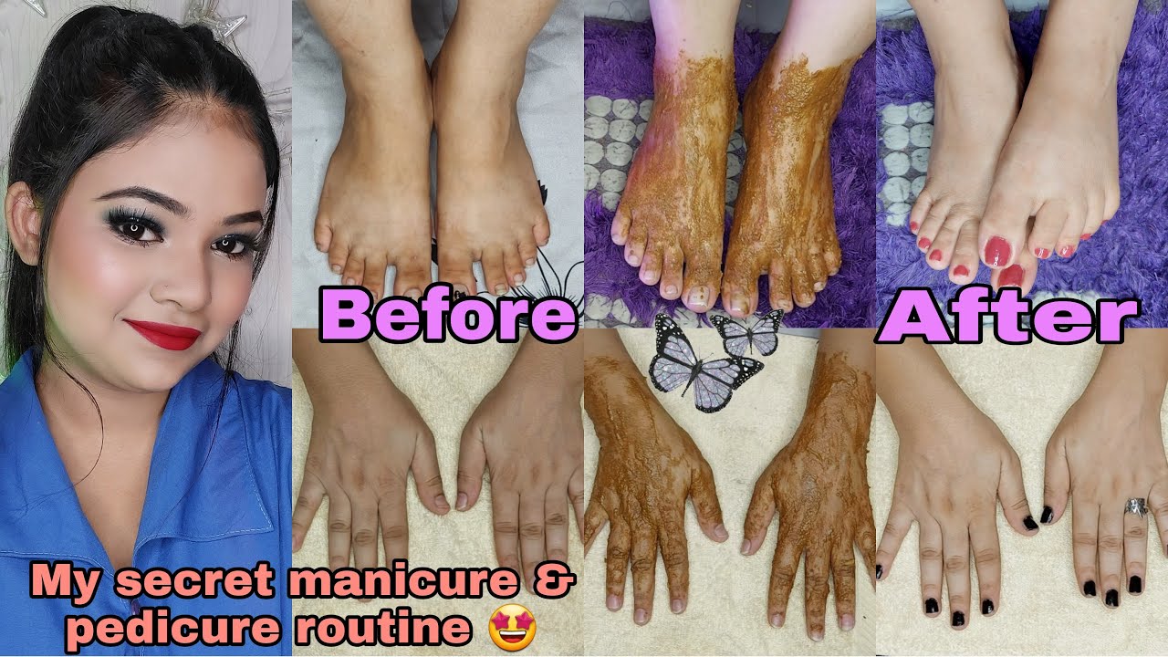 My secret 5 step hand & feet brightening treatment | manicure ...