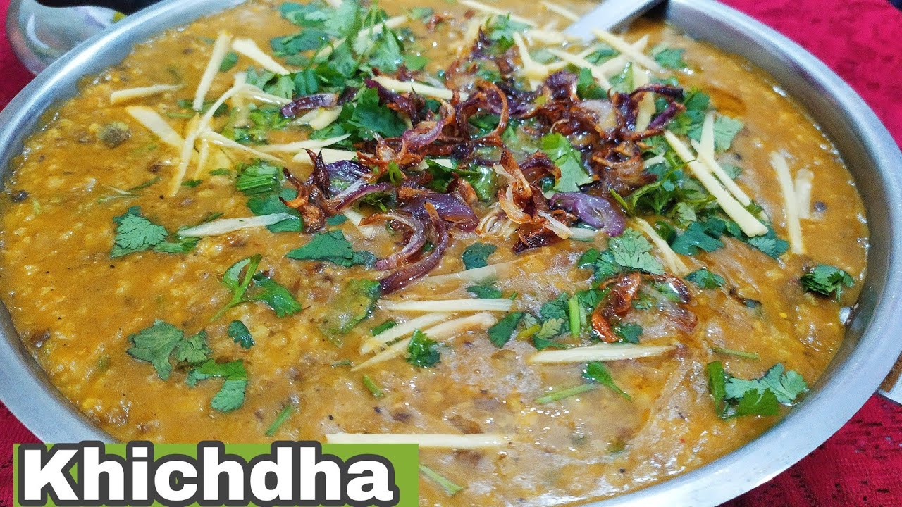 Khichda Recipe/Traditional and Original khichda Recipe /Haleem Or ...