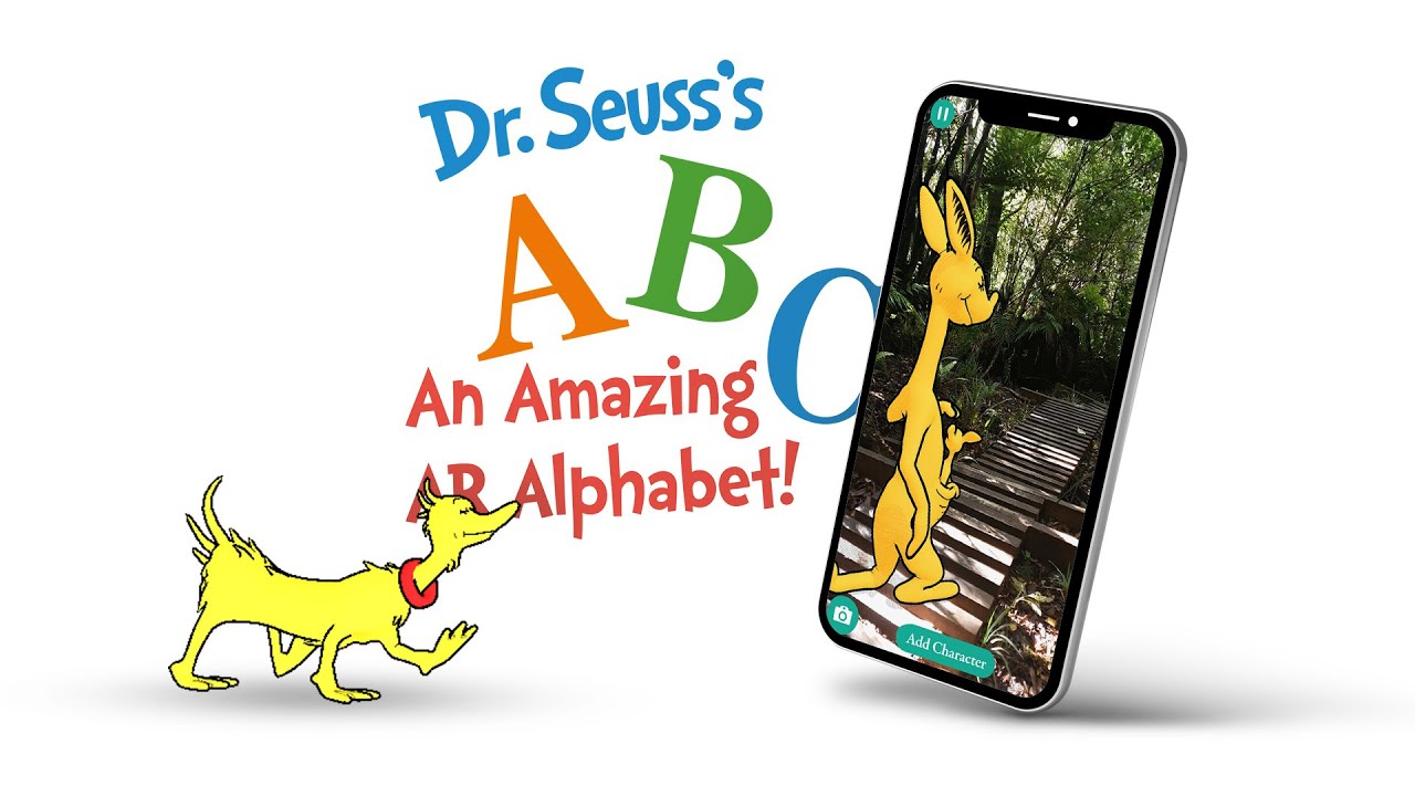 Discover the Dr.Seuss ABC AR custom shader showcase - YouTube