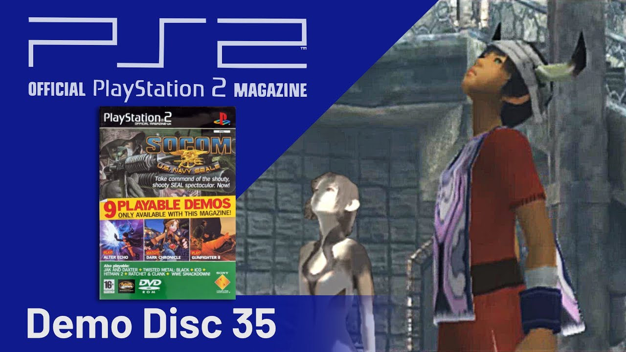 PS2 Demo Disc 35 Longplay HD (All Playable Demos and Videos) - YouTube