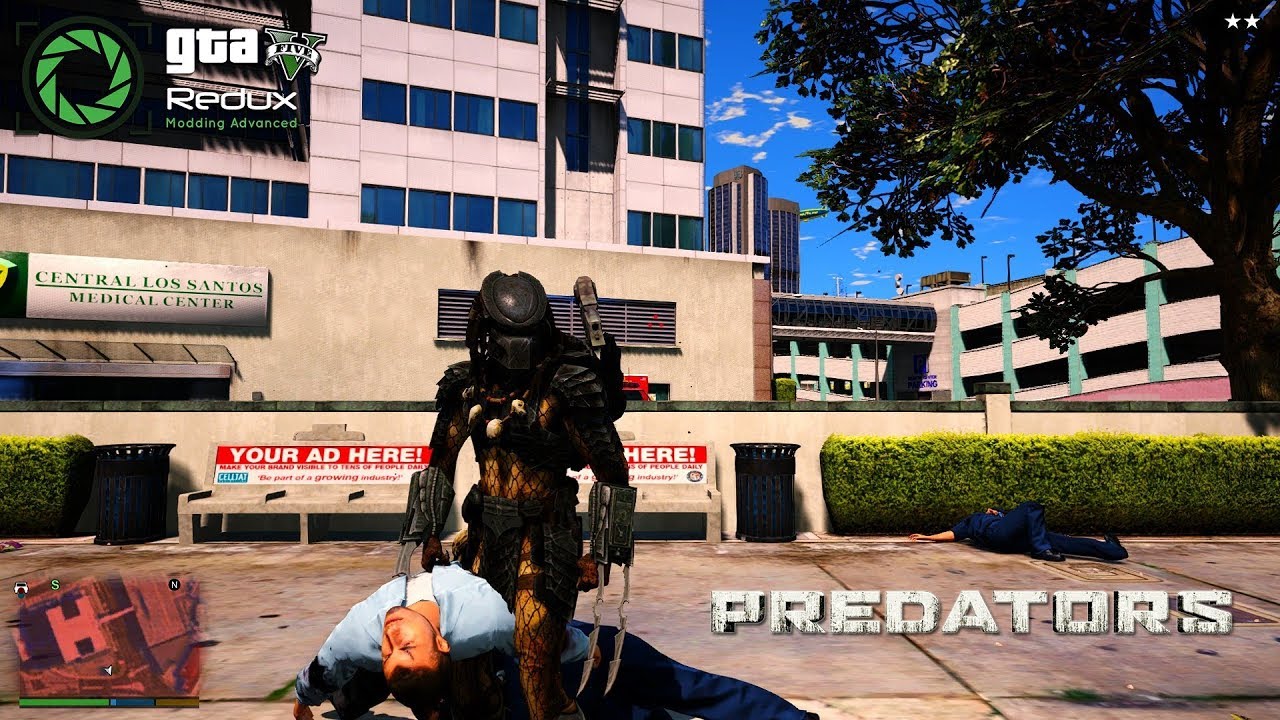 Gta 5 Predator Mod Wip 1 Youtube