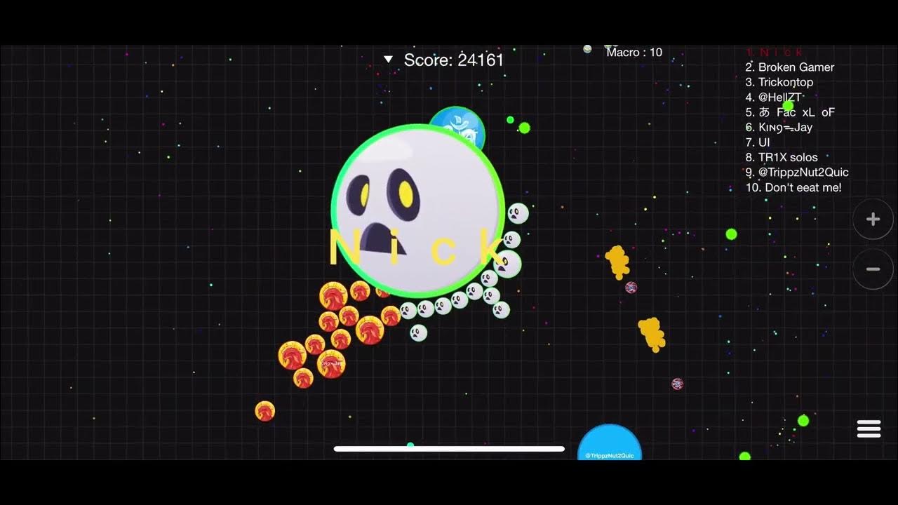 Trick Split GOD😇 | Blob.io macro | Birthday special - YouTube