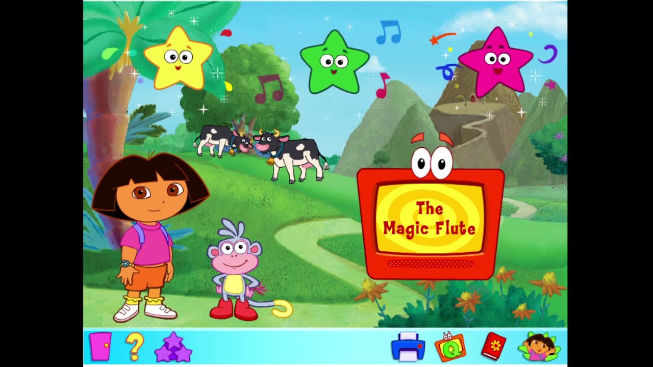 Dora and The Magic Flute - Dora the Explorer - YouTube