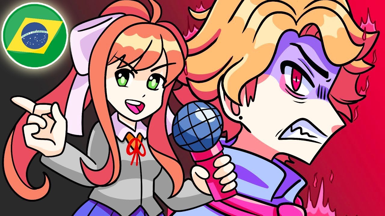 SENPAI vs. MONIKA (FNF MÚSICA EM PORTUGUÊS) - YouTube Music