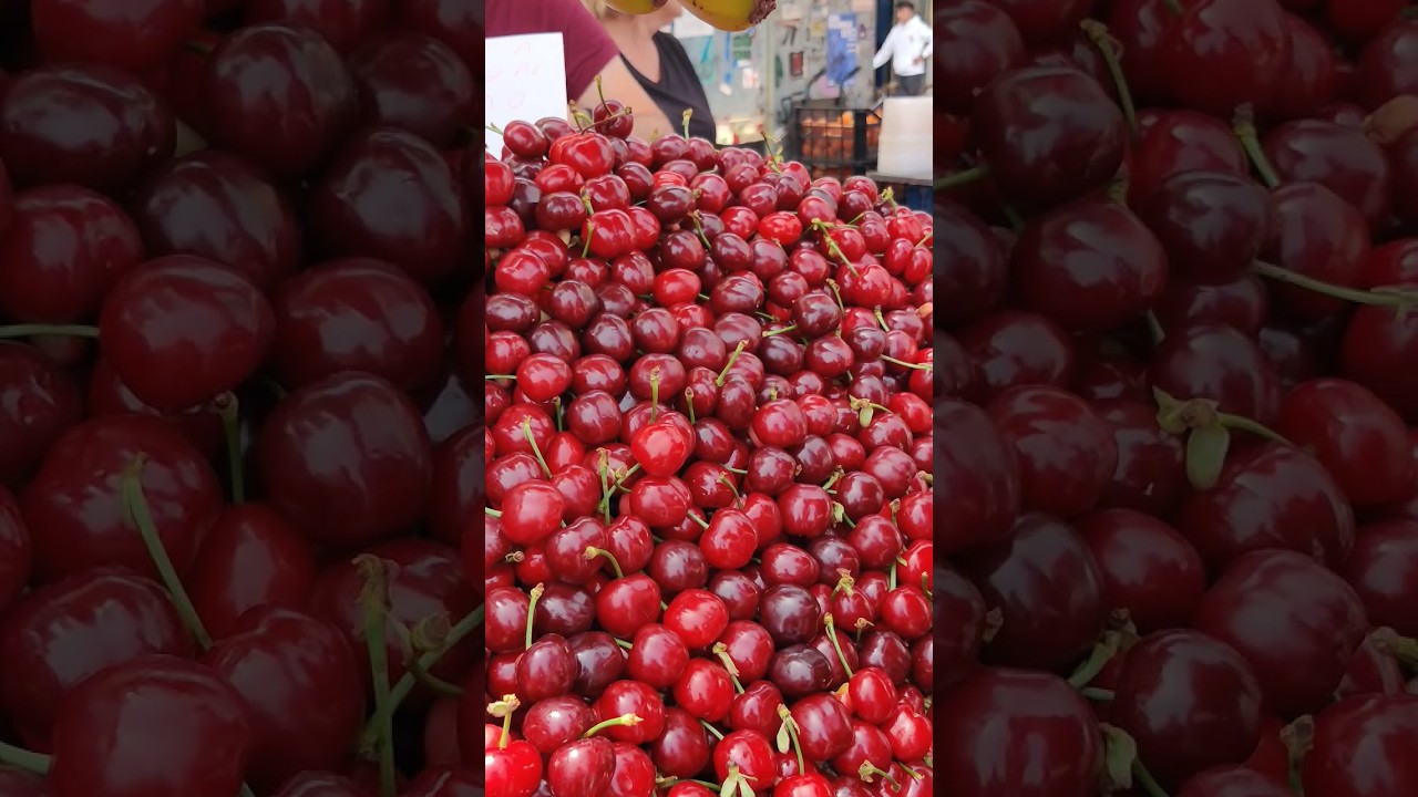 A fruit stand in downtown Athens - YouTube