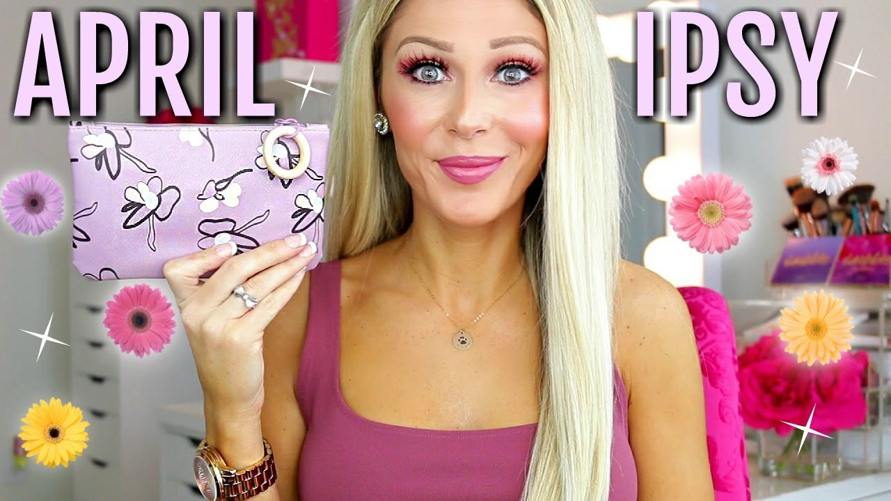 APRIL IPSY GLAM BAG UNBAGGING | 2020🌸 - YouTube
