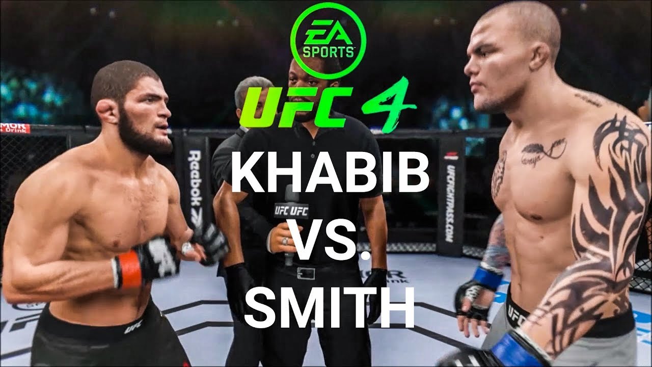 Khabib vs. Anthony Smith | UFC 4 | EA SPORTS UFC 4 | MMA FIGHT - YouTube