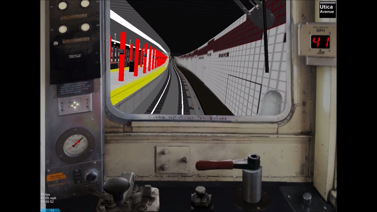 OpenBVE HD: Operating NYC Subway R38 C Train (168th Street to Euclid ...