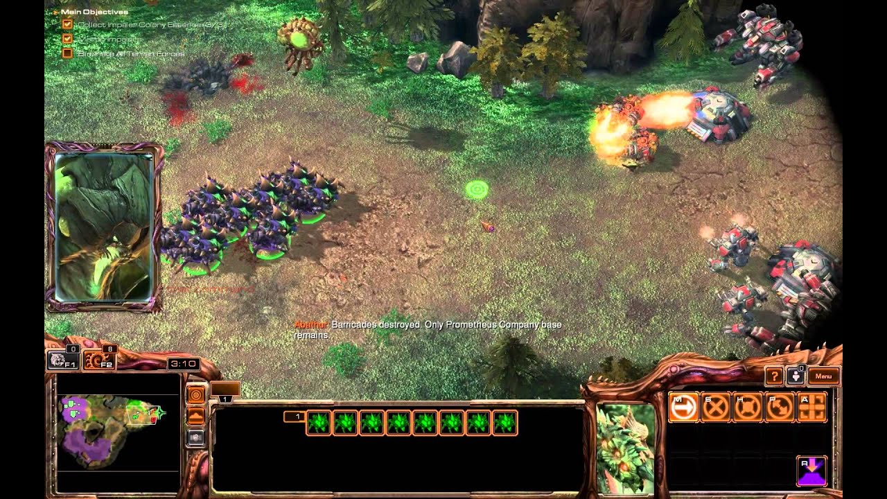 Hydra Evolution Mission - Starcraft II: Heart of the Swarm - YouTube
