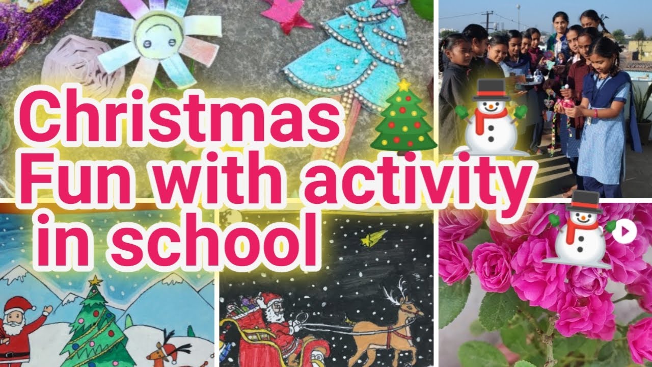 Fun with new activity idea for Christmas in government school 🎄⛄🎄 - YouTube