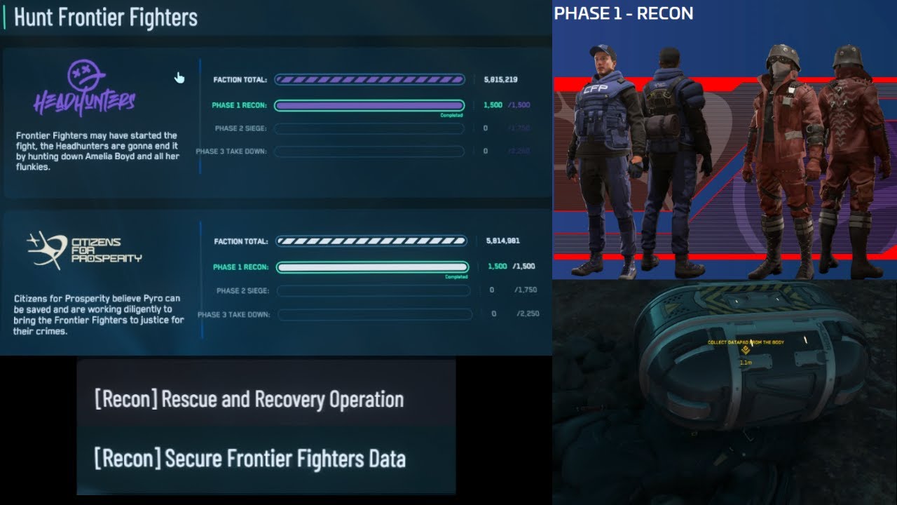 Phase 1 - Recon Guide - Hunter Frontier Fighters 4.3.2 - YouTube