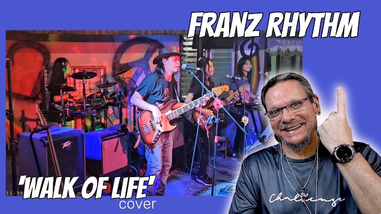 Franz Rhythm | WALK OF LIFE (Dire Straits) COVER | First Time Reaction ...