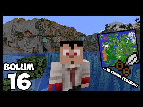 YAMAÇ KÖYÜ ve 1.19'a HAZIRLIK (CHUNK SİLME) | Minecraft Efsane Survival | S3 Bölüm 16