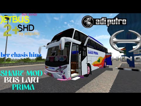 JB 2+ SHD|Share mod bus laju prima ber chasis hino rk - YouTube