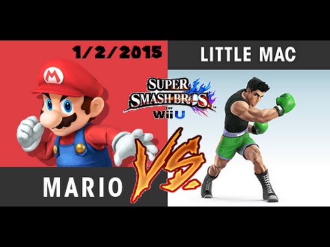 Mario Vs Little Mac For Glory Mode (60 FPS Available in 720p) - YouTube