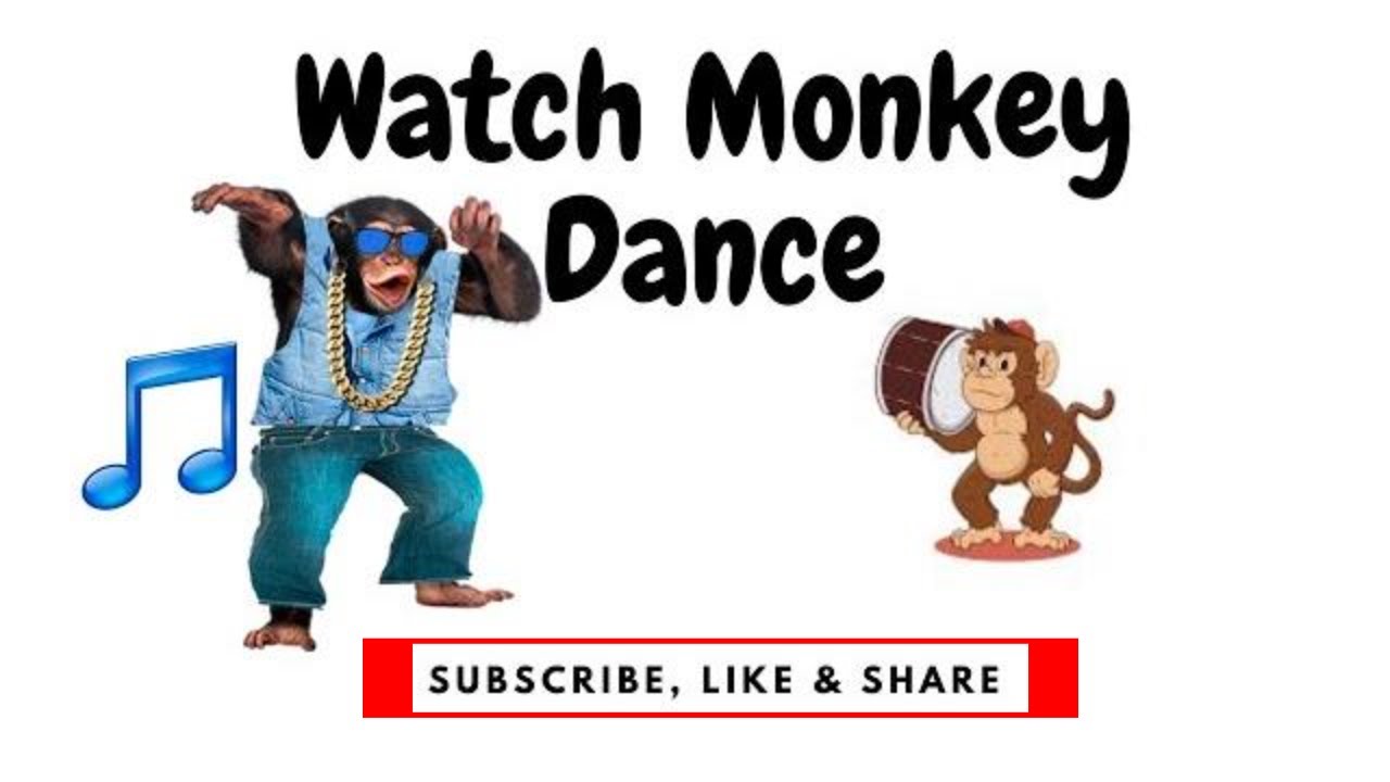 Monkey dance on instrument (Dug Dugi) - Fun video for Kids - YouTube