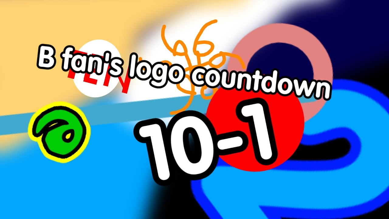 B fan's logo countdown 10-1 - YouTube