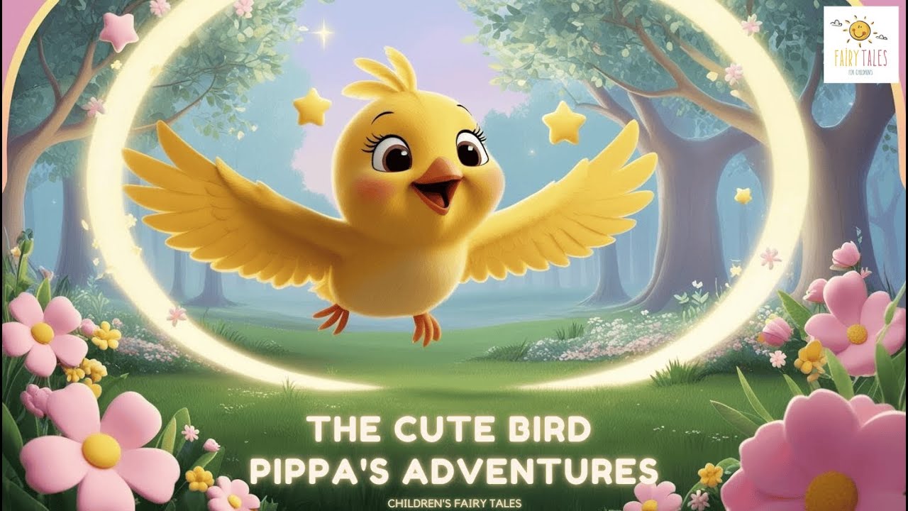 The Cute Bird Pippa's Adventures | A Bed Time Story For Kids!🐦🌈🌟 - YouTube