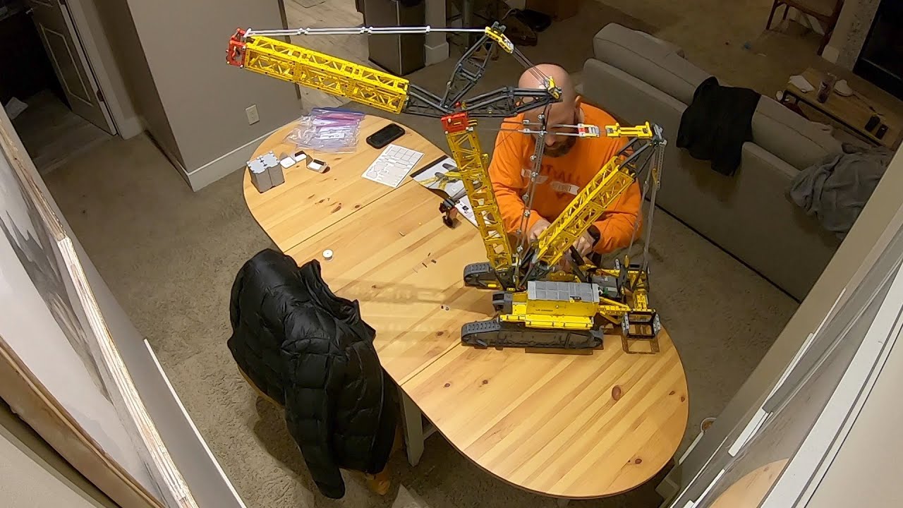 Currently not building a plane, so I built a crane! - YouTube